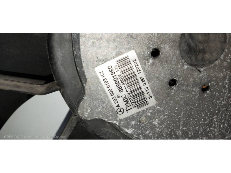 Recambio de electroventilador para mercedes clase c (w203) sportcoupe c ...